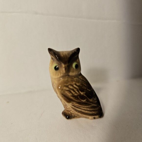 Holiday | Hagen Renaker Miniature Figurine Owl Mom Brown Excellent ...